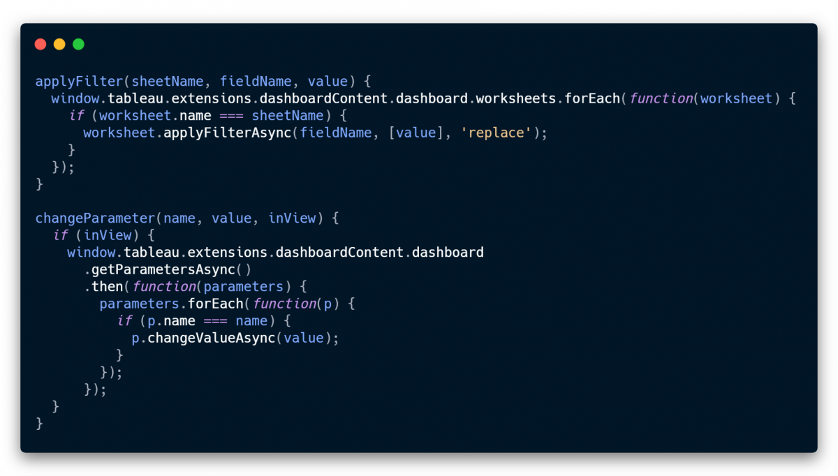 Next level Storytelling with Tableau and Extensions API