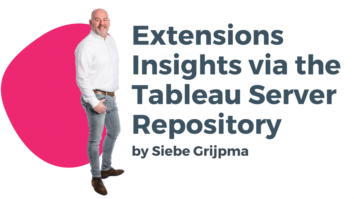 Extensions Insights Via The Tableau Server Repository Infotopics Apps For Tableau