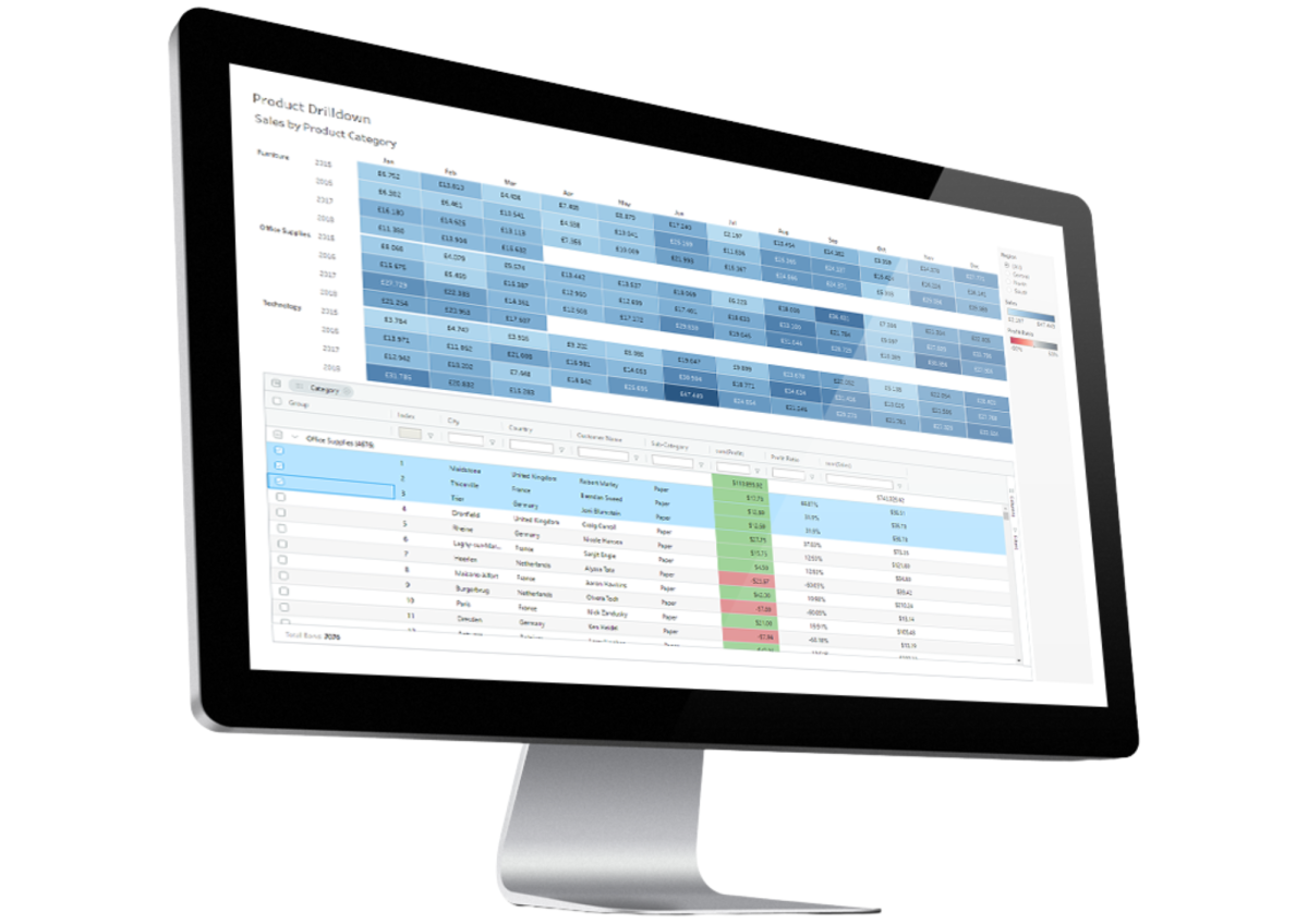 Enhanced Tableau tables with SuperTables - Infotopics | Apps for Tableau